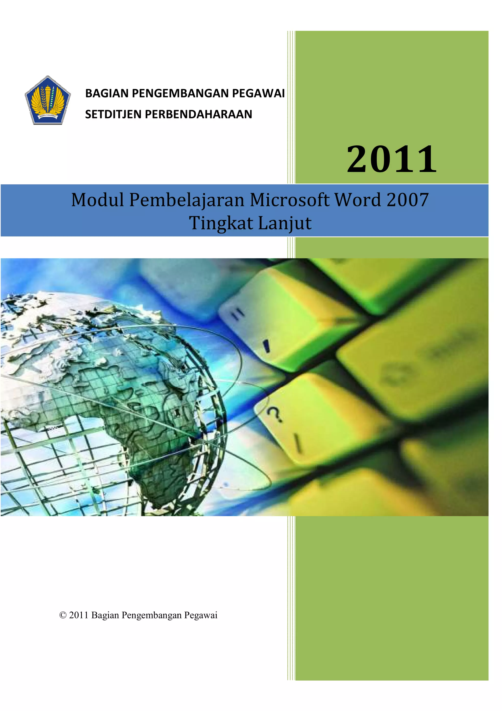 Modul microsoft word advance | PDF