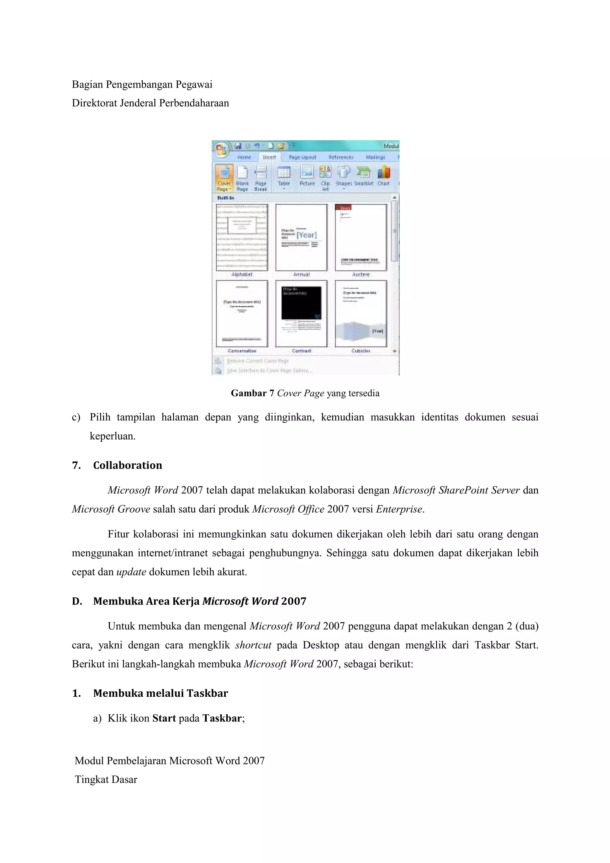 Modul microsoft word beginner | PDF