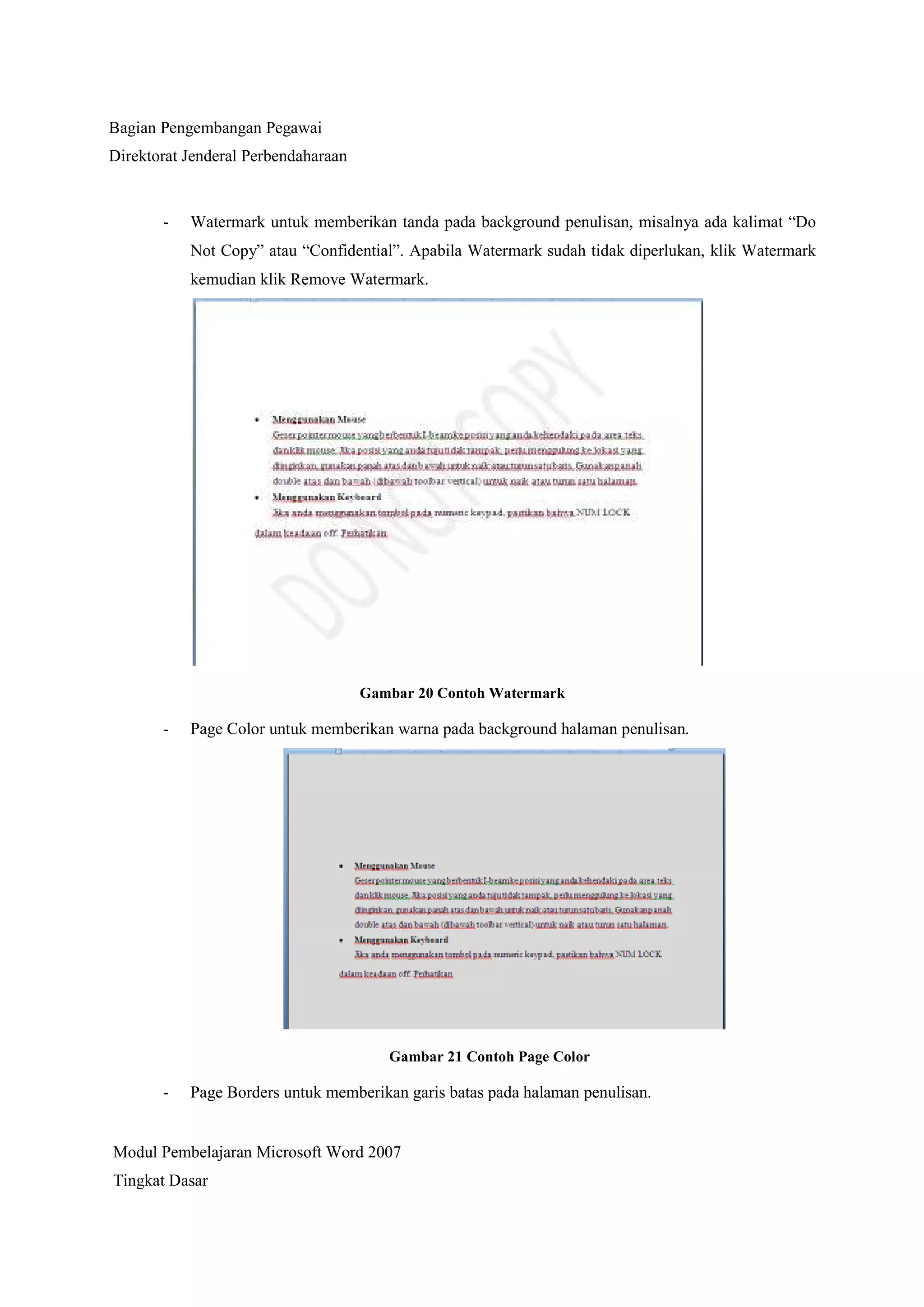 Modul microsoft word beginner | PDF