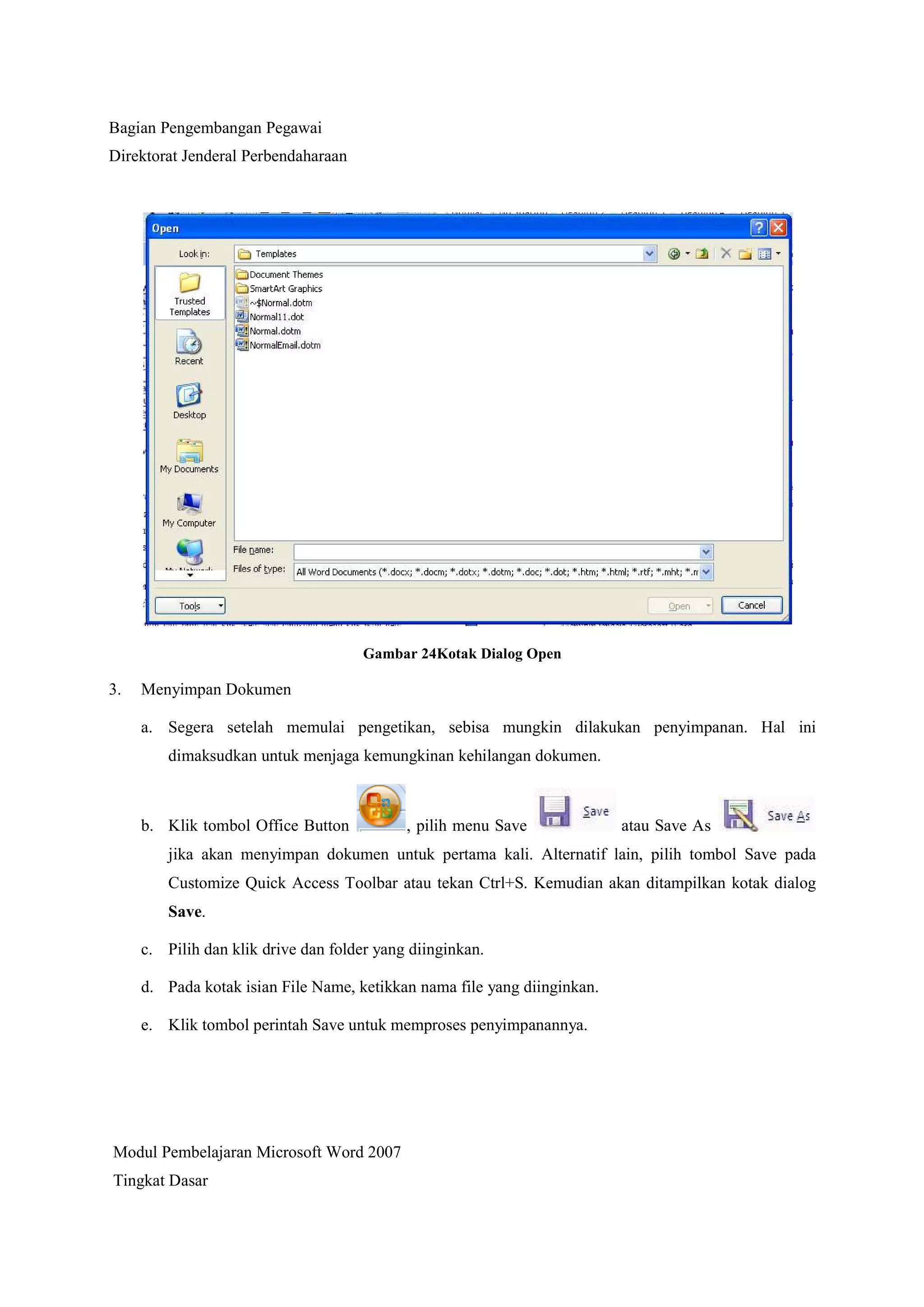 Modul microsoft word beginner | PDF