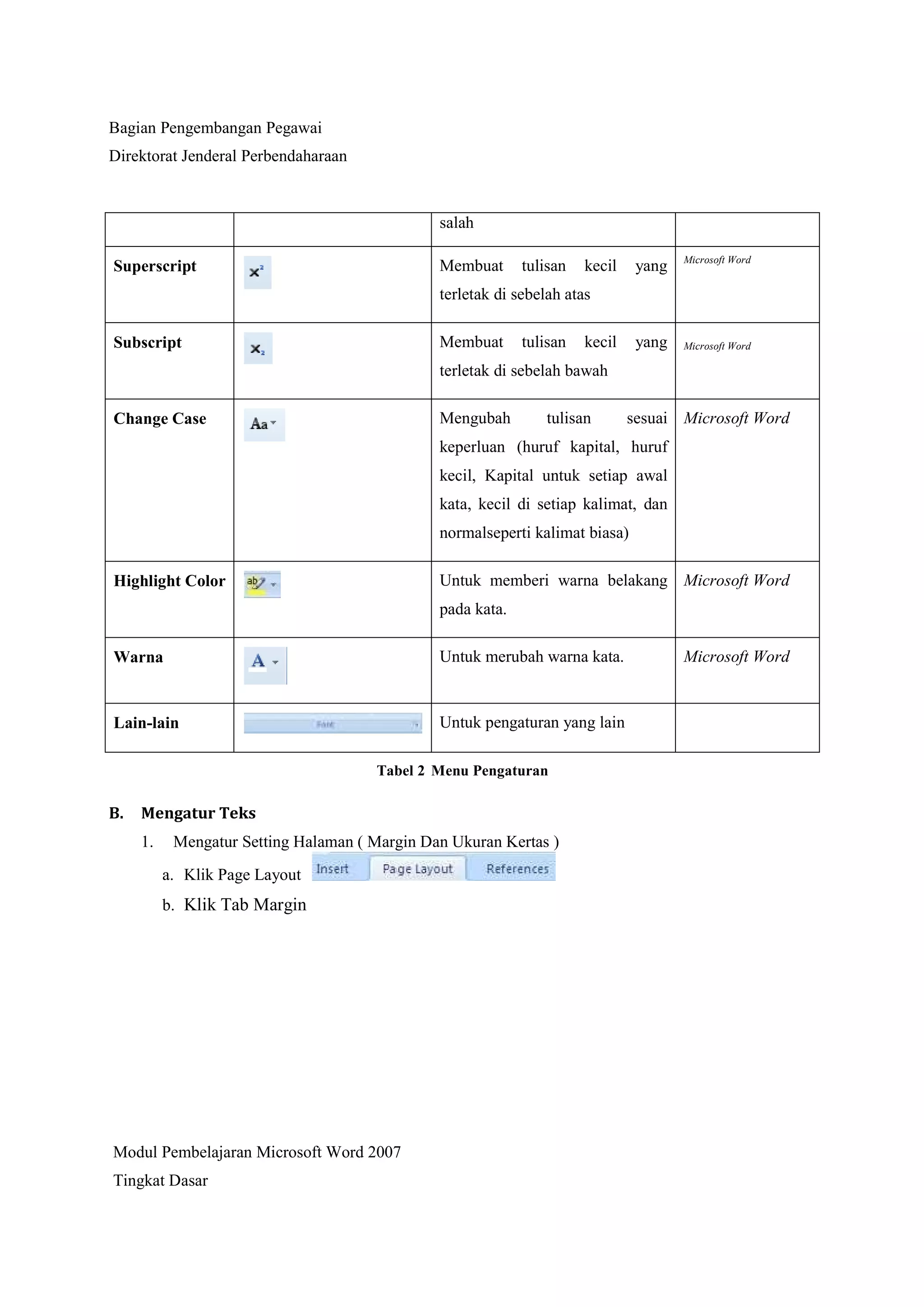 Modul microsoft word beginner | PDF
