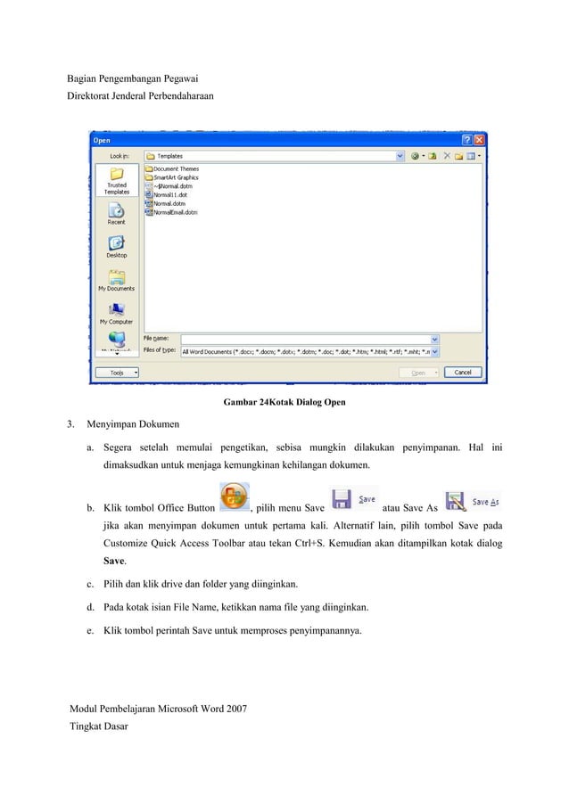 Modul microsoft word beginner | PDF