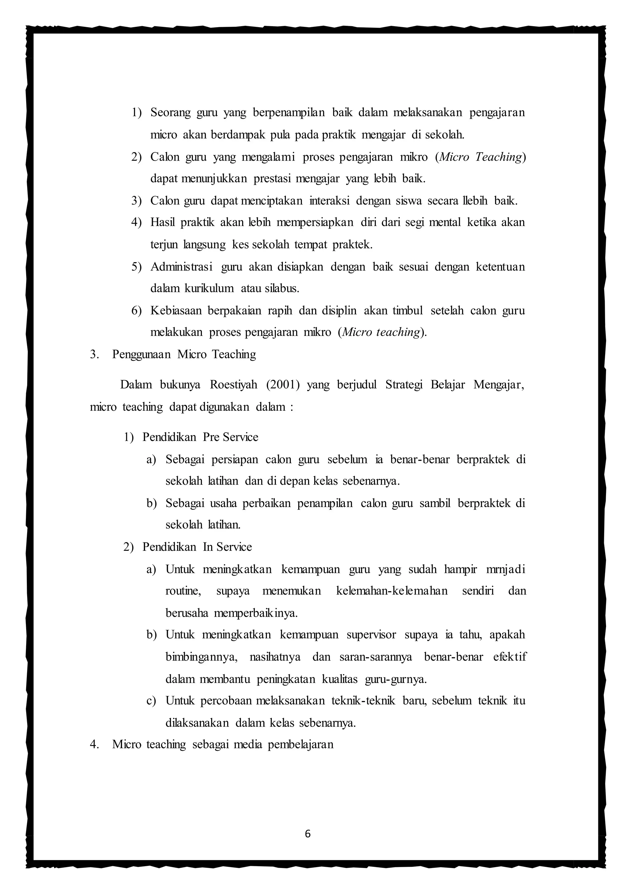 Modul microteaching | DOCX