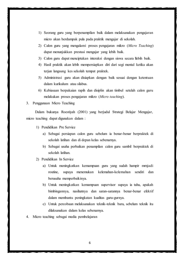 Modul microteaching | DOCX