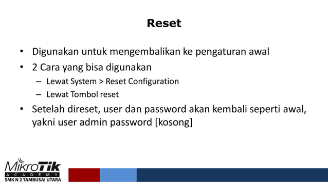 Modul mikroik mtcna revisi 0.0.0 | PPT