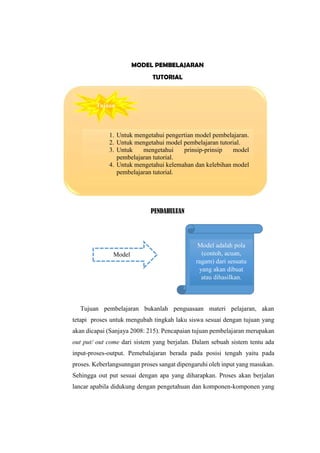 Modul model pembelajaran | PDF