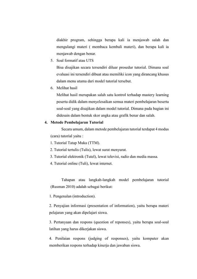 Modul model pembelajaran | PDF
