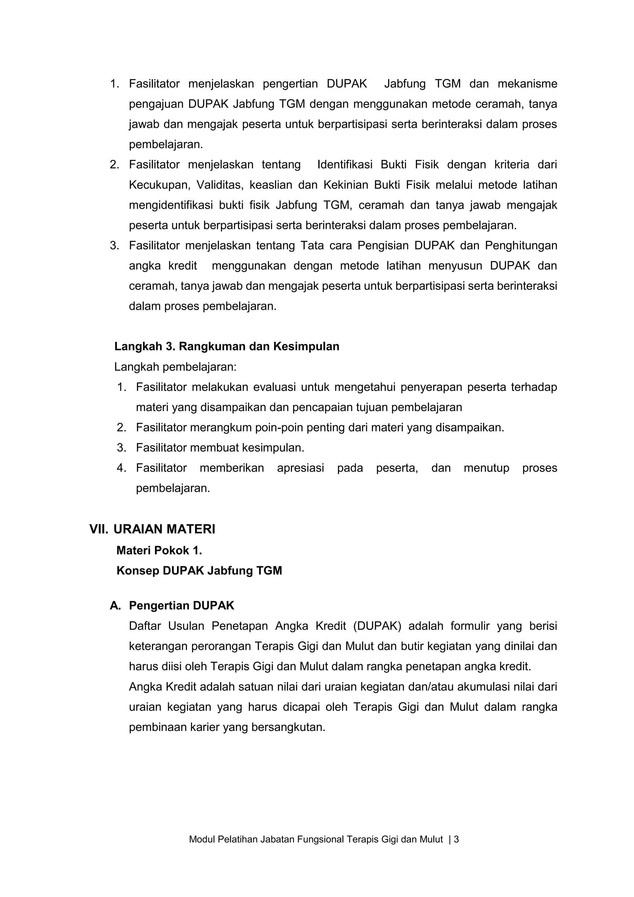 Modul mpi 4 DUPAK JABFUNG TGM | PDF