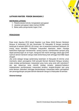 Modul mpi 5 pemberdayaan masyarakat_29 okt 2020 fina_lok | PDF