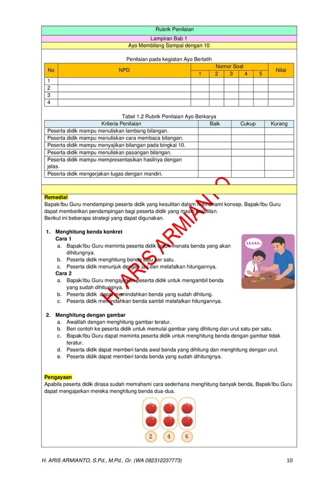 MODUL PEMBELAJARAN DEEP LEARNING MATEMATIKA KELAS 1 CP 032 REVISI 2025 ...