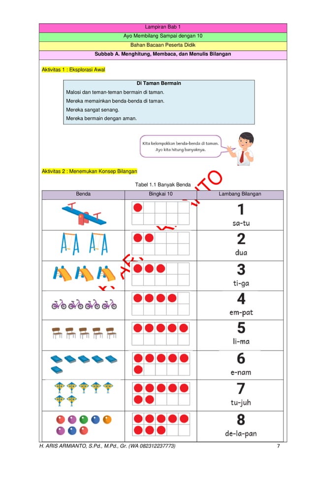 MODUL PEMBELAJARAN DEEP LEARNING MATEMATIKA KELAS 1 CP 032 REVISI 2025 ...