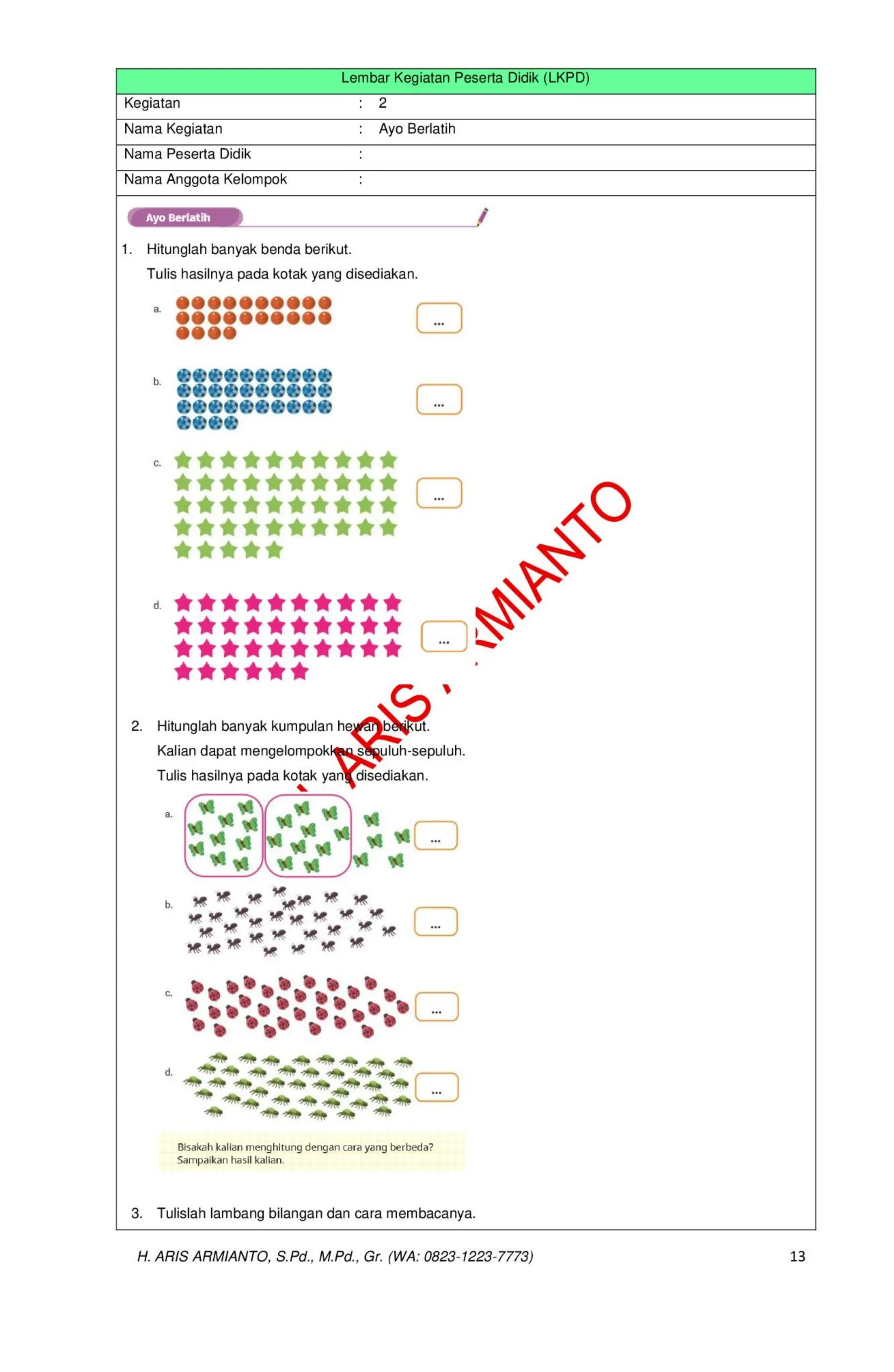 MODUL AJAR DEEP LEARNING MATEMATIKA KELAS 2 CP 032 REVISI 2025 ...