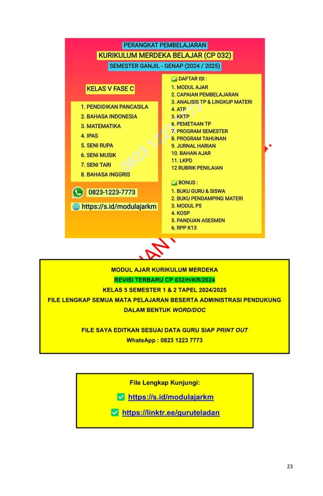 MODUL AJAR MATEMATIKA KELAS 5 REVISI CP 032 KURIKULUM MERDEKA.pdf