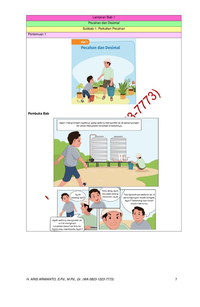 MODUL PEMBELAJARAN DEEP LEARNING MATEMATIKA KELAS 6 CP 032 REVISI 2025 ...