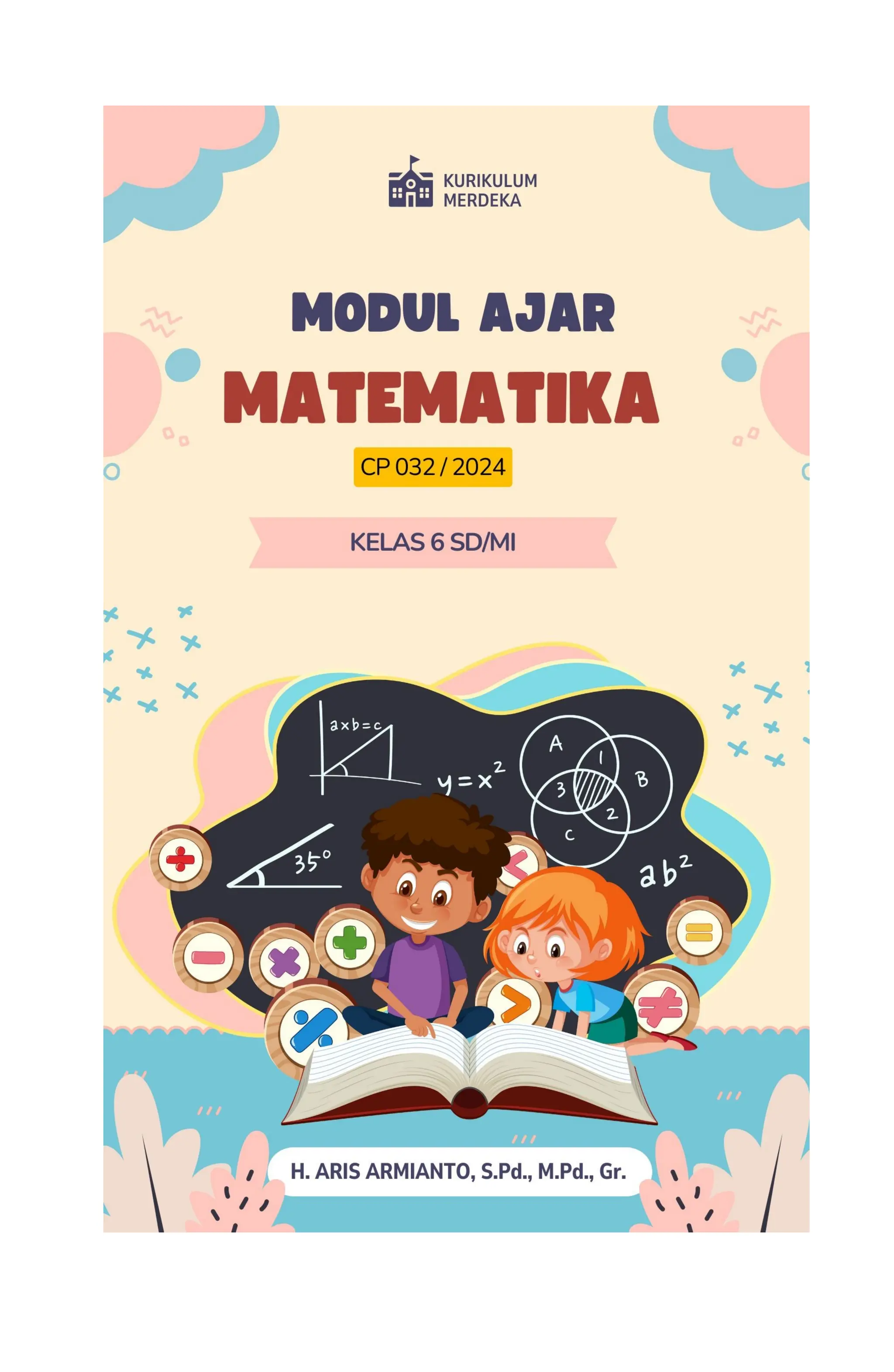 MODUL AJAR MATEMATIKA KELAS 6 SEMESTER 2 KURIKULUM MERDEKA CP 032 | DOCX