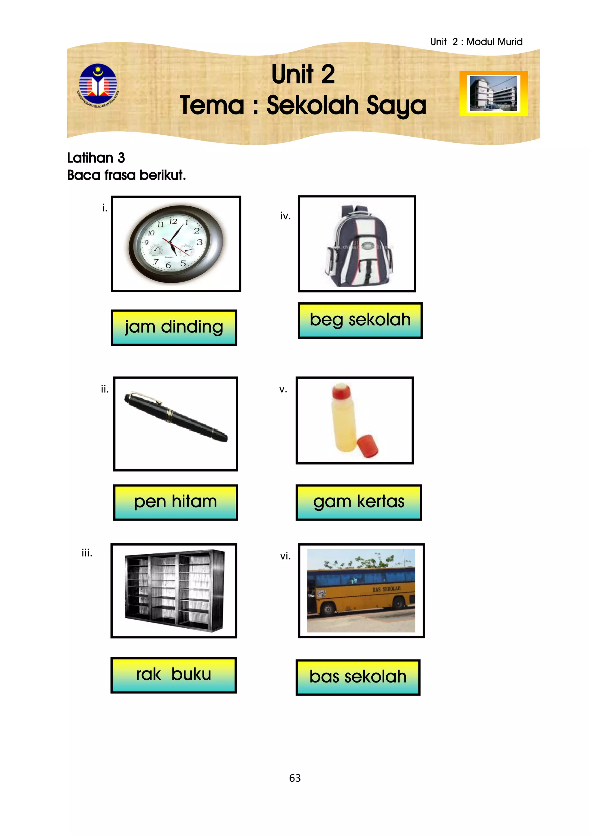 Modul murid unit 2 linus 11.8 | PDF