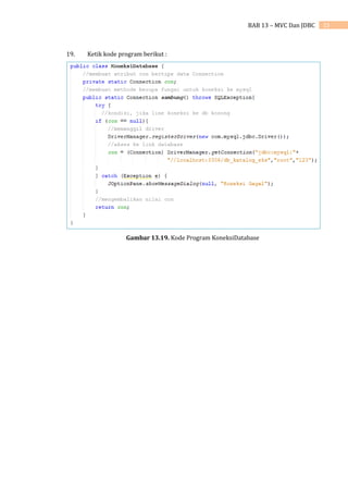 Modul mvc part 1 | PDF