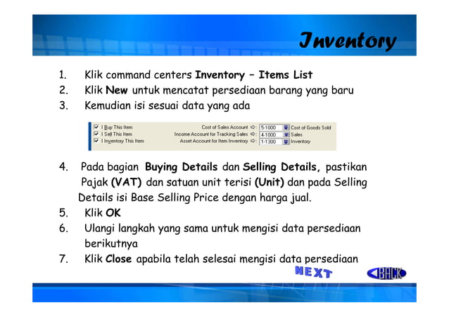 Modul myob step-by-step | PDF