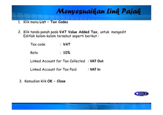 Modul myob step-by-step | PDF