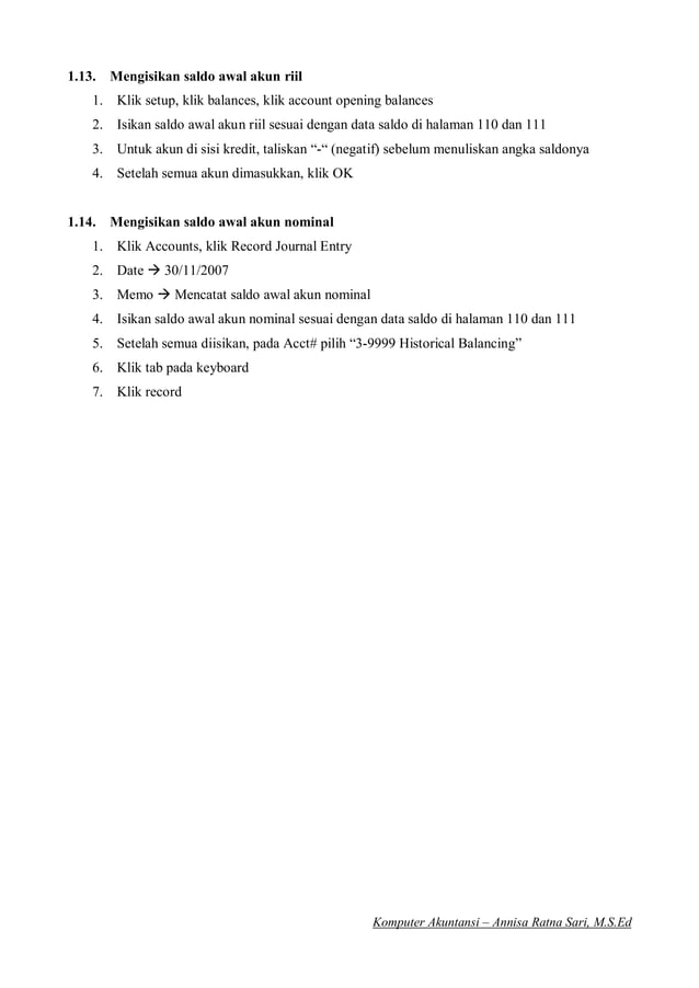 Modul myob versi 18 | PDF