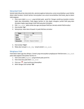 Modul my sql tutorial part 3 | PDF