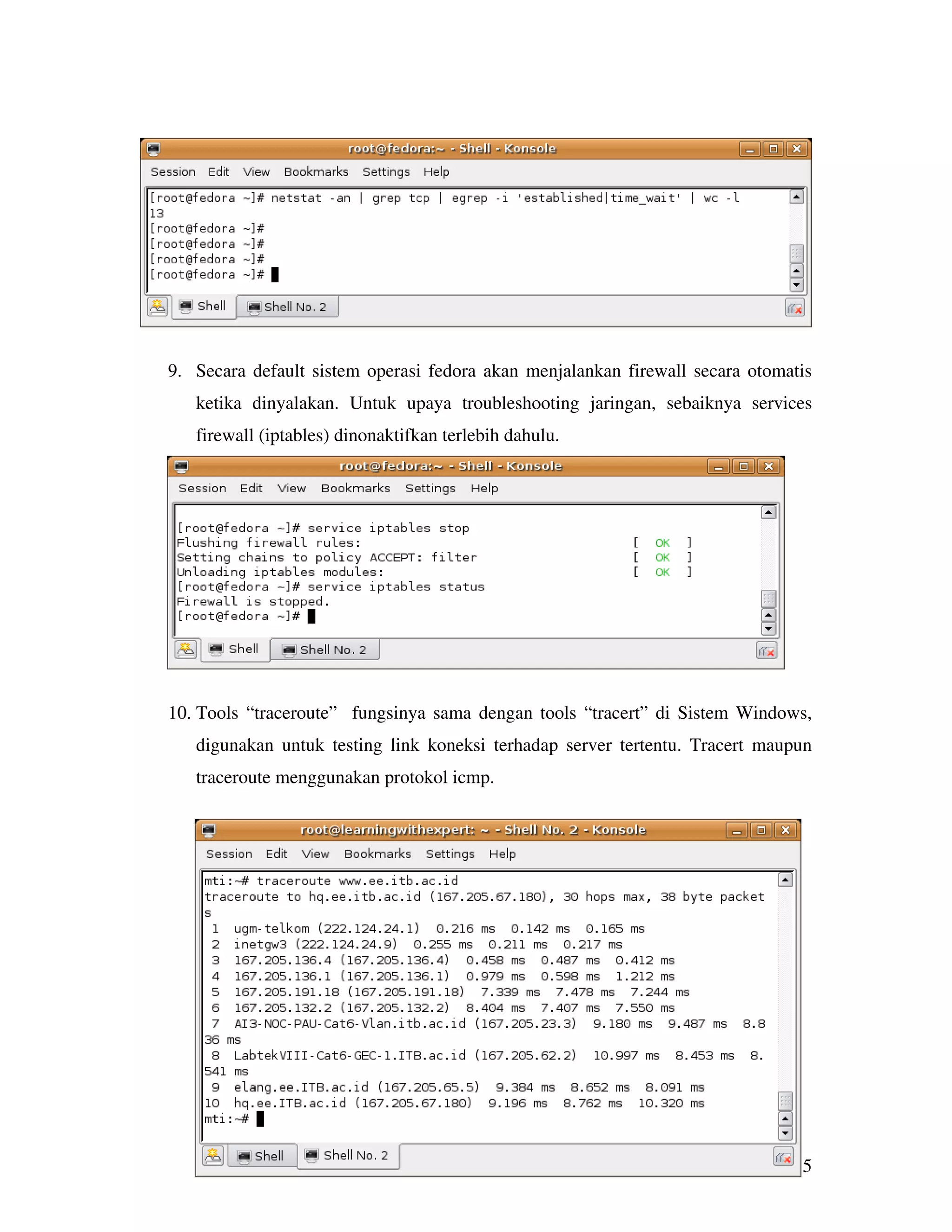 Modul Network Troubleshooting | PDF