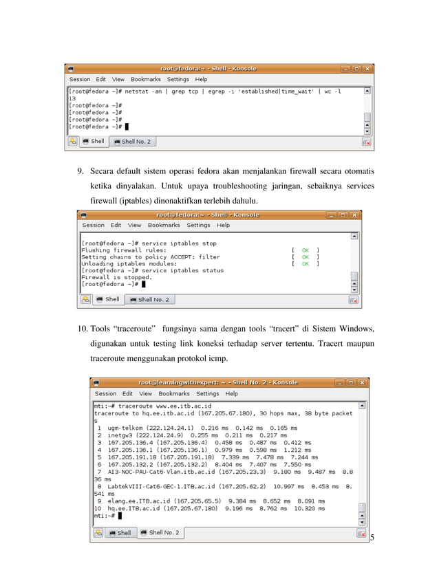 Modul Network Troubleshooting | PDF