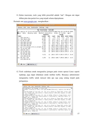 Modul Network Troubleshooting | PDF