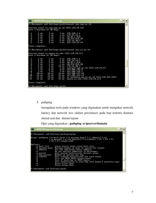 Modul Network Troubleshooting | PDF