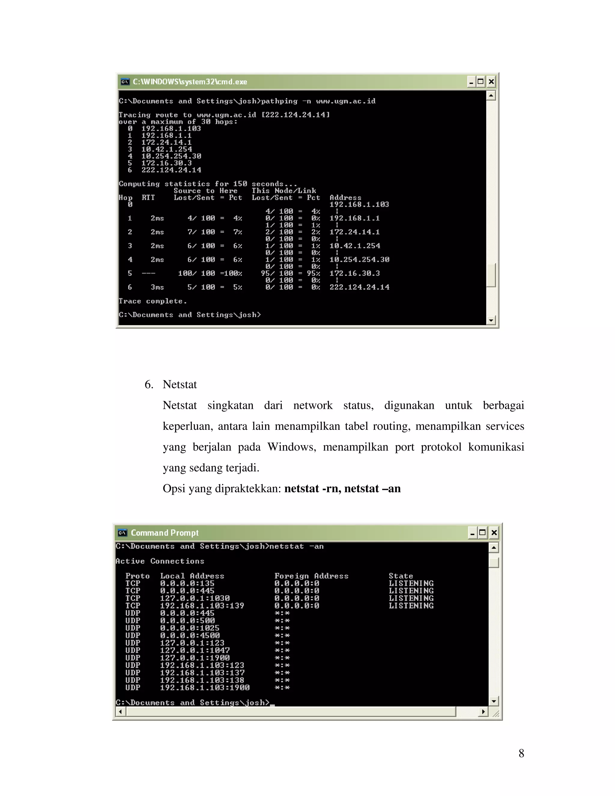 Modul network troubleshooting | PDF