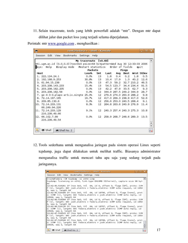 Modul network troubleshooting | PDF