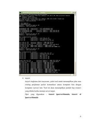 Modul network troubleshooting | PDF