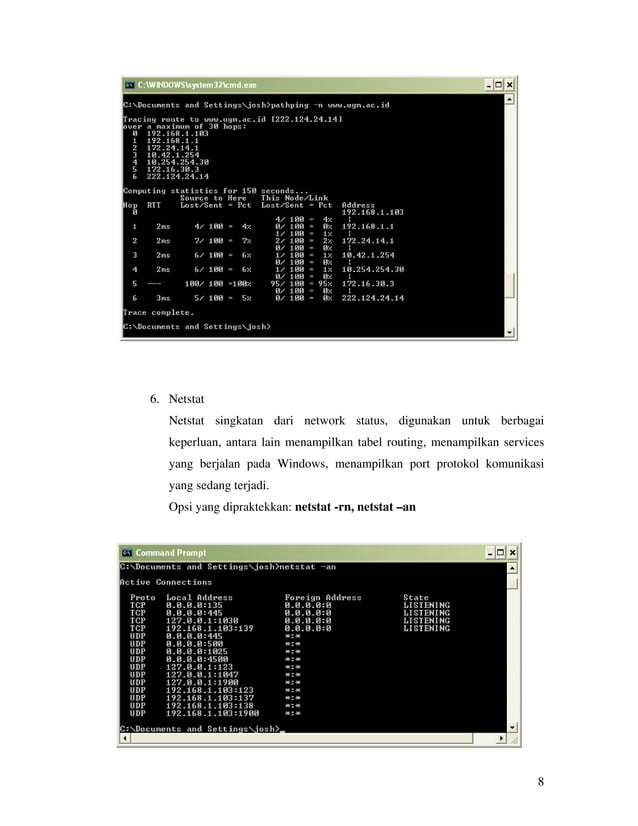 Modul network troubleshooting | PDF