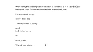 MODULO-OPERATIONS.pptx in mathematics mmw | PPTX