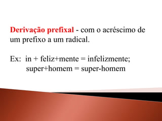 Modulo 02 formação de palavras | PPTX