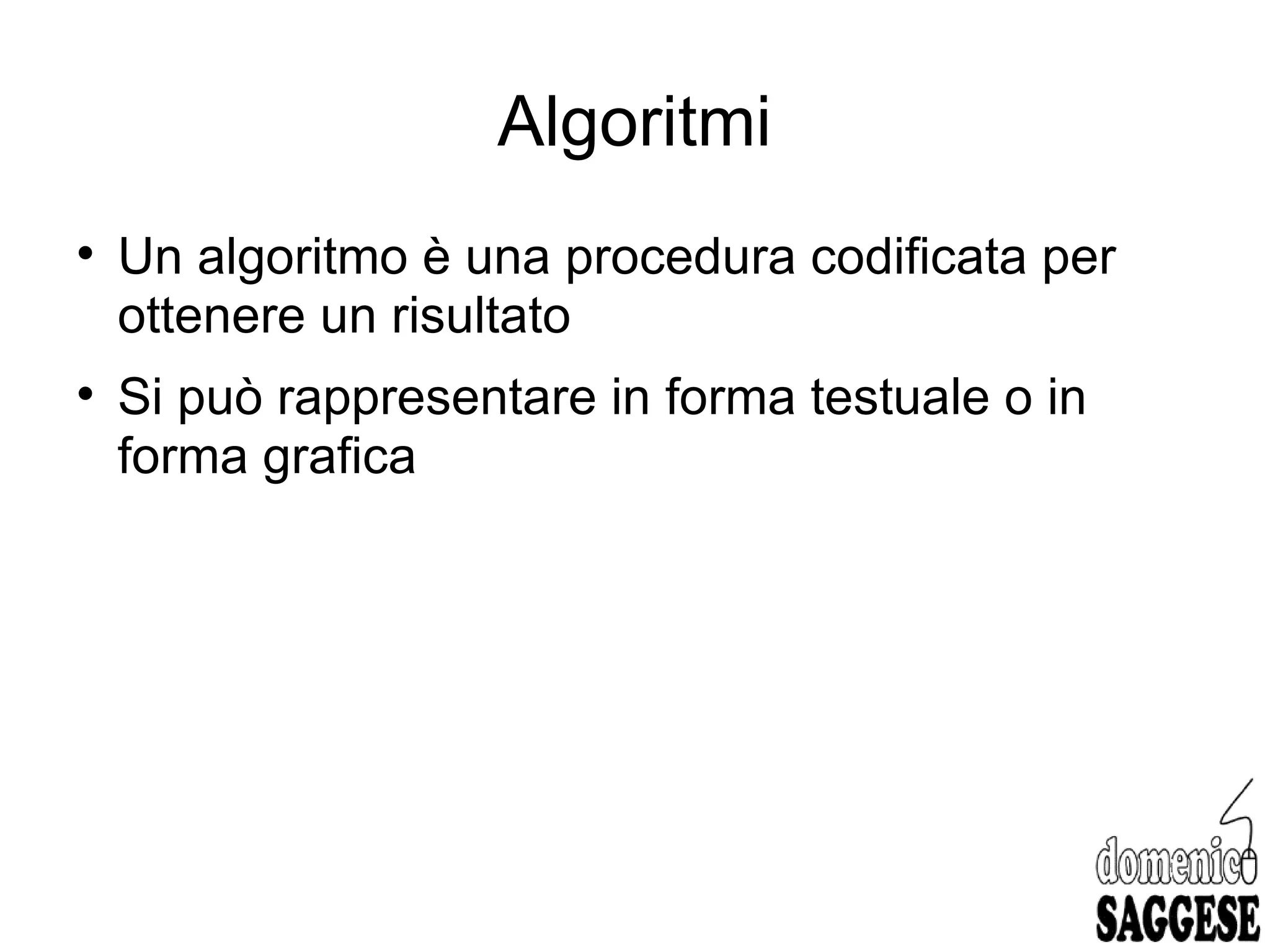 Modulo 1 aggiunta 1. | PPT