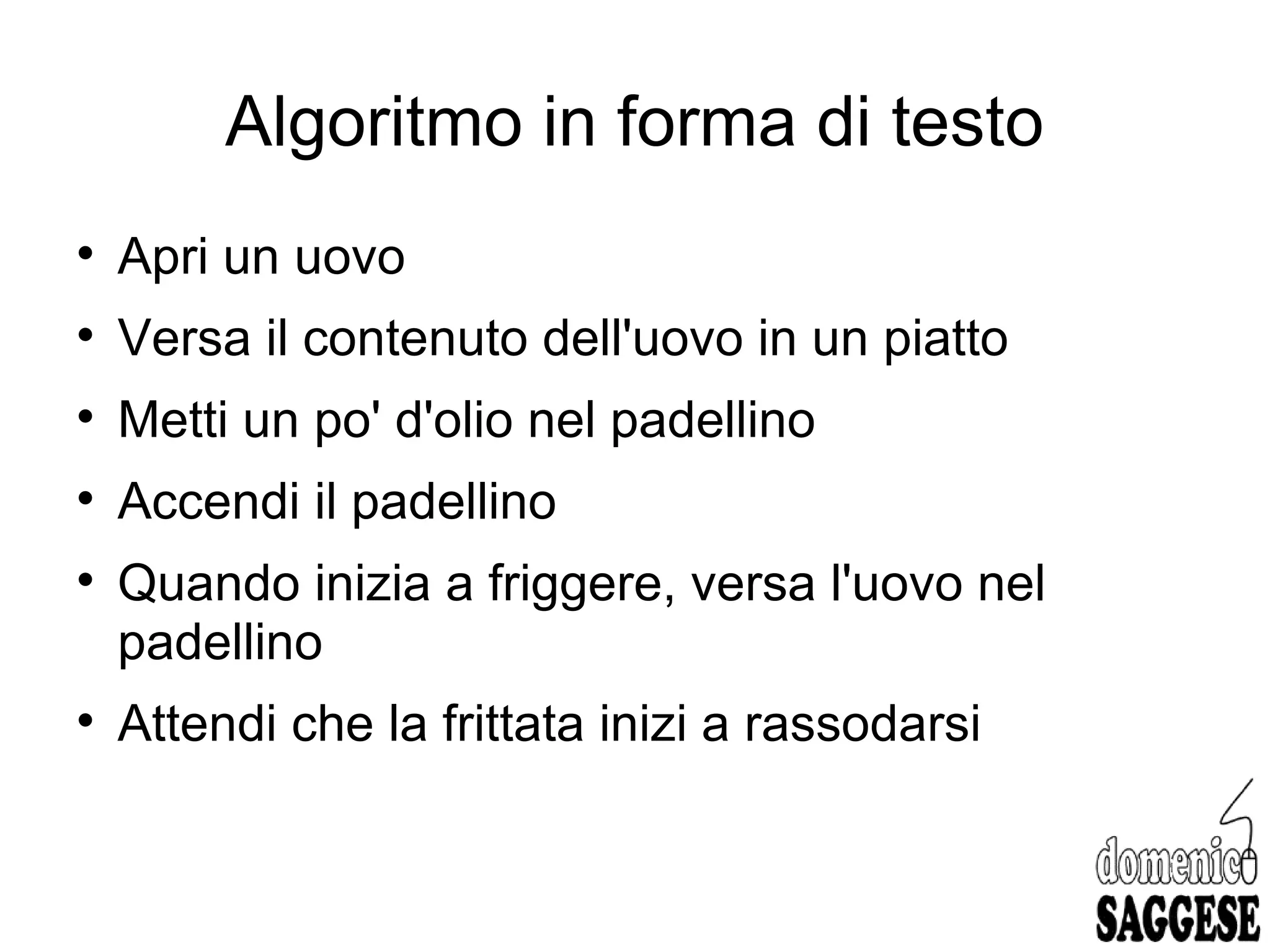 Modulo 1 aggiunta 1. | PPT