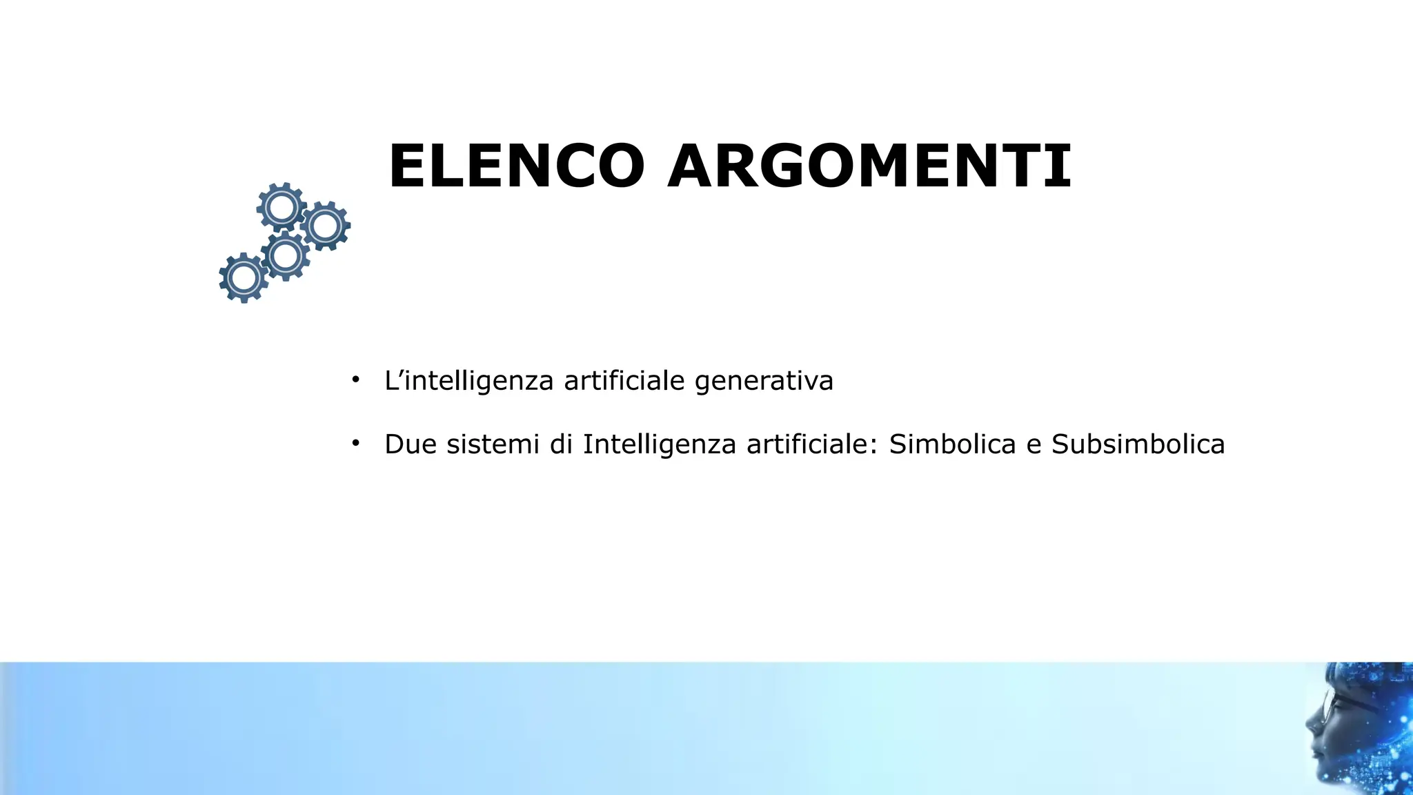 Modulo 1 PDF 3: Intelligenza artificiale simbolica e subsimbolica.pptx