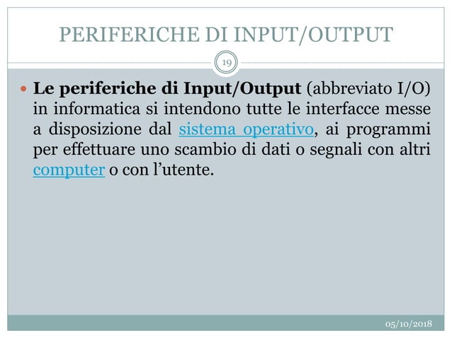 Modulo 1 struttura del computer | PPSX