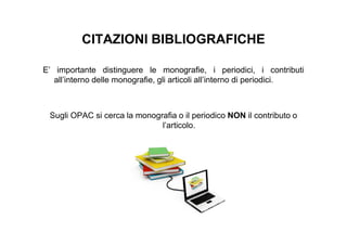 Corso 2012/13 - 3. Opac (2) | PDF | Technology & Computing