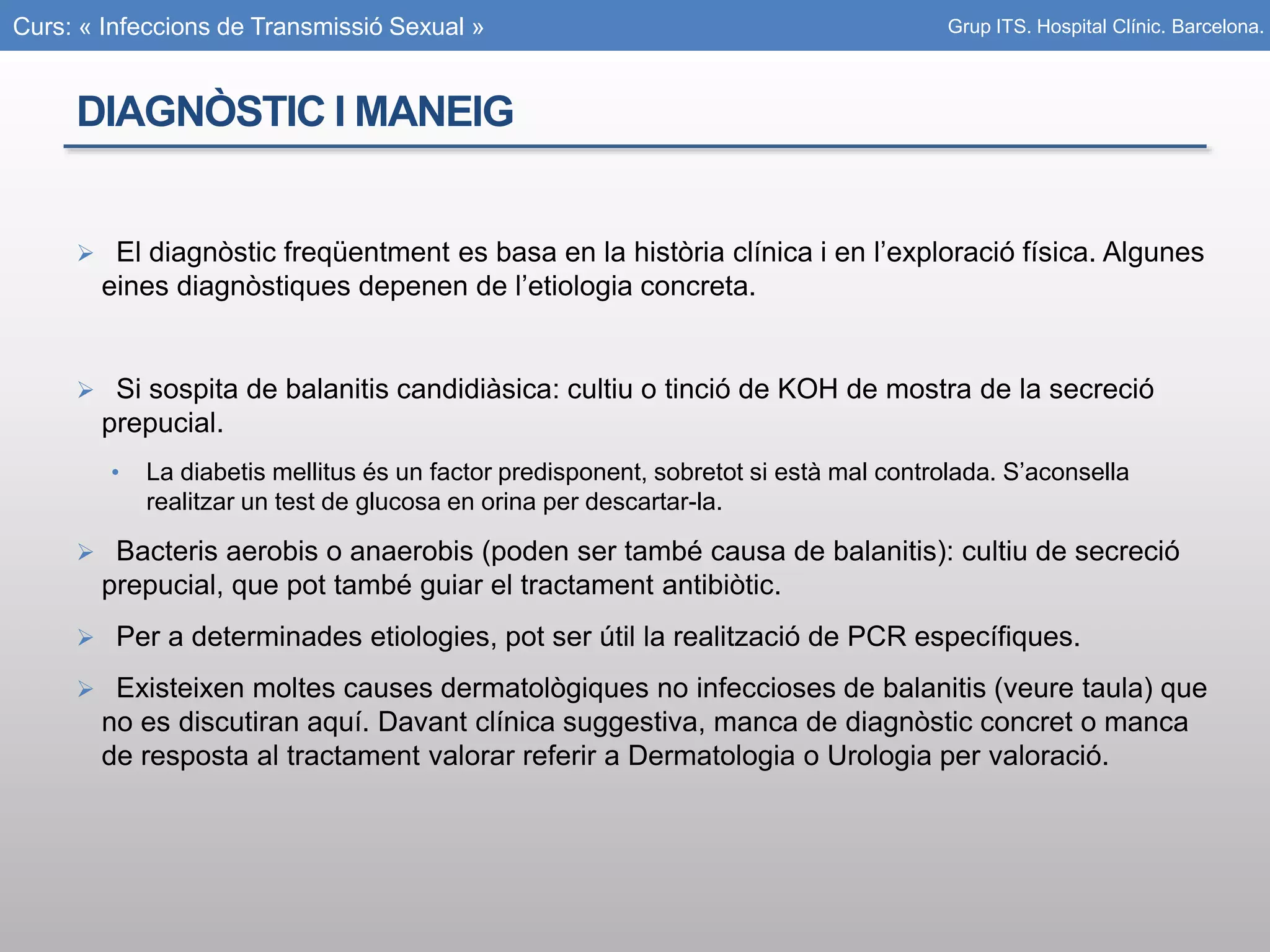 Modulo 3 balanitis | PPTX