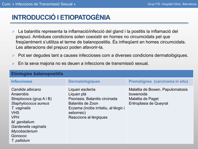Modulo 3 balanitis | PPTX