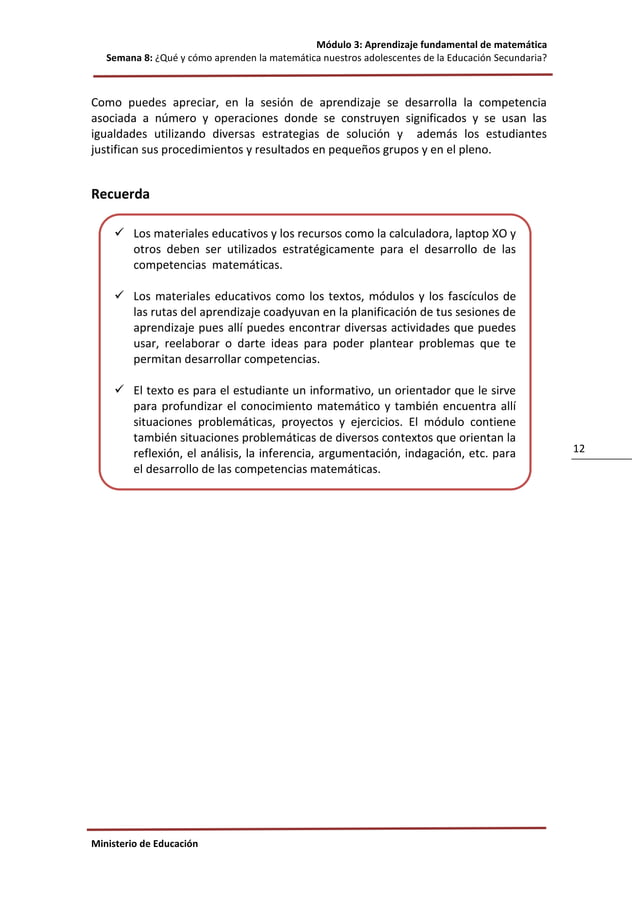 Módulo3 S8 Secundaria Matemática Pdf