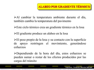 MÓDULO 3: ESFUERZOS EN PAVIMENTOS RÍGIDOS - FERNANDO SÁNCHEZ SABOGAL | PDF