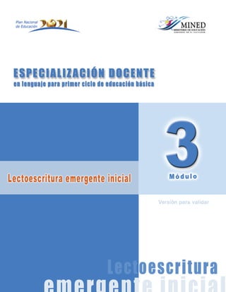 Modulo 3 primer ciclo | PDF