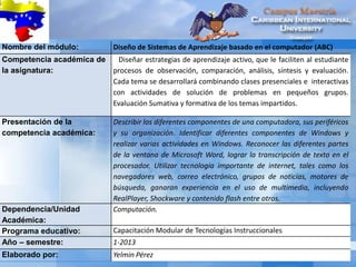 Modulo 5 Diseño Instruccional | PPTX