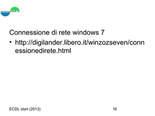 Modulo 7 ecdl start | PPT | Internet | Computing