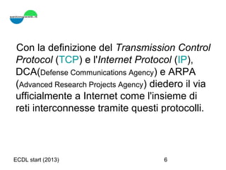 Modulo 7 ecdl start | PPT | Internet | Computing