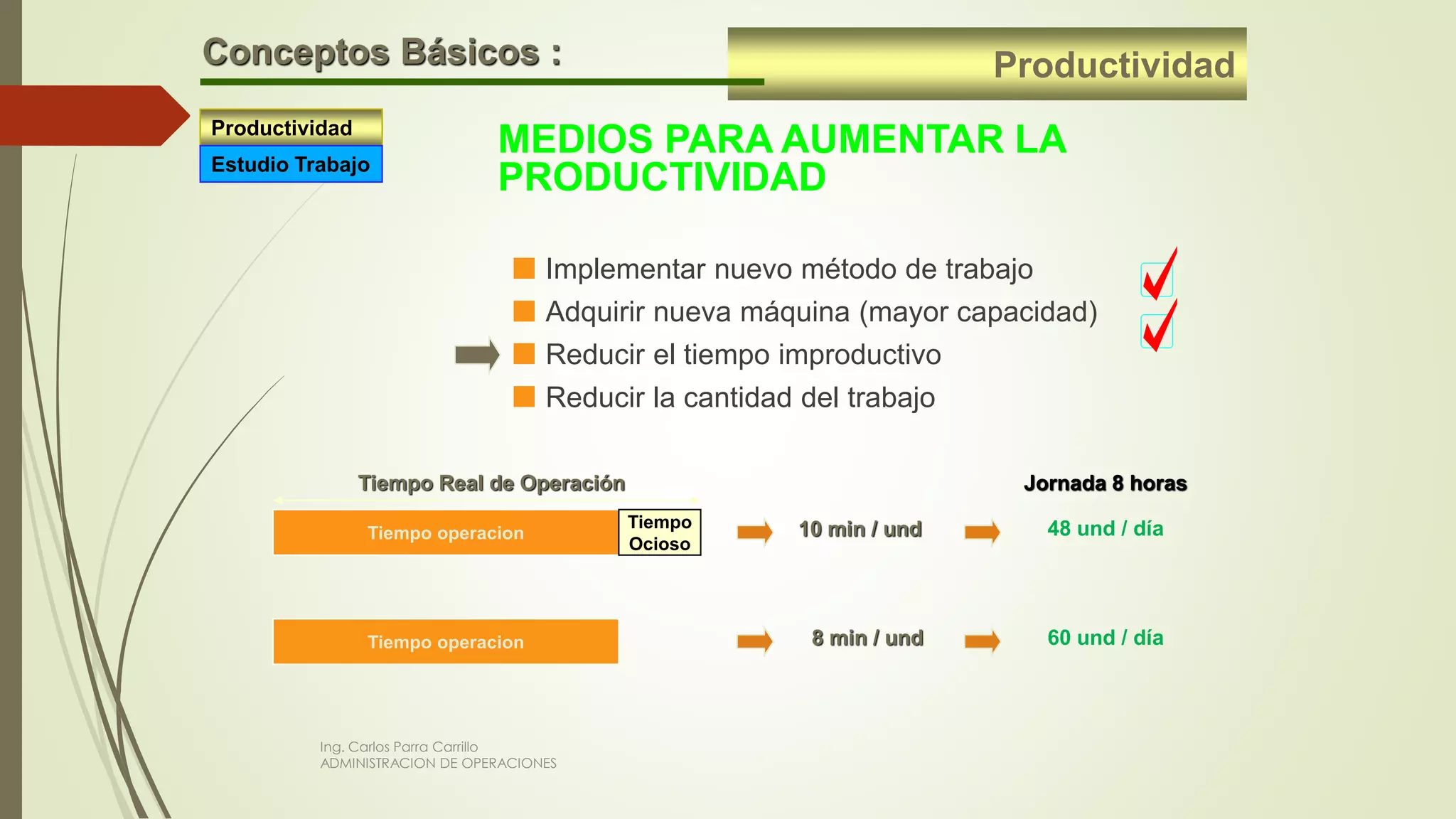 Modulo administracion de operaciones parte 2 ok | PPT