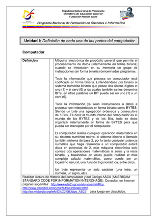 Modulo Arquitectura del Computador | PDF